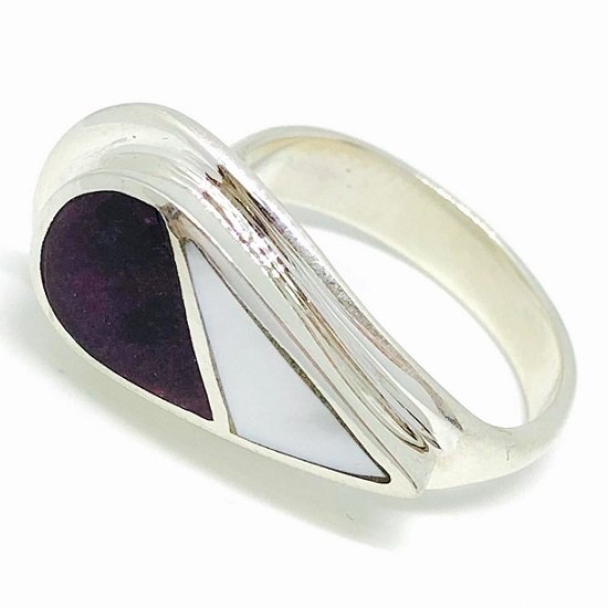 Anillo de Plata Peruana con Piedras Naturales